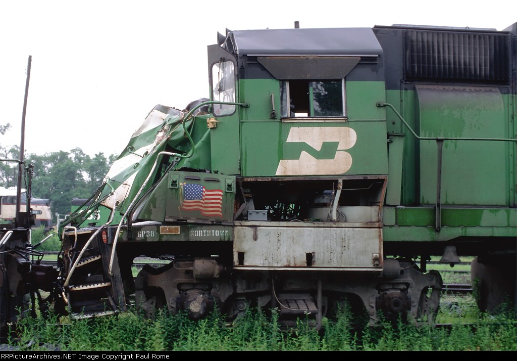 BN 2165 awaits repair